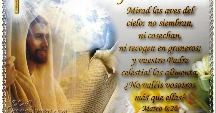 Vidas Santas: Santo Evangelio según san Mateo 6:26