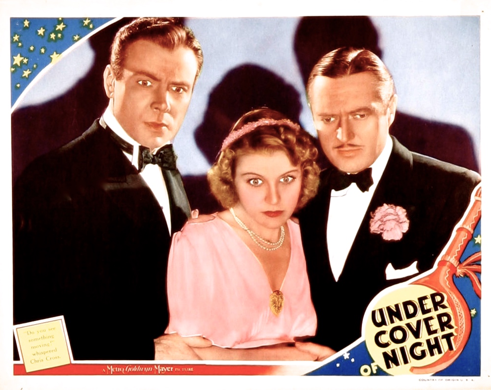 Laura's Miscellaneous Musings: Tonight's Movie: Under Cover of Night (1937)