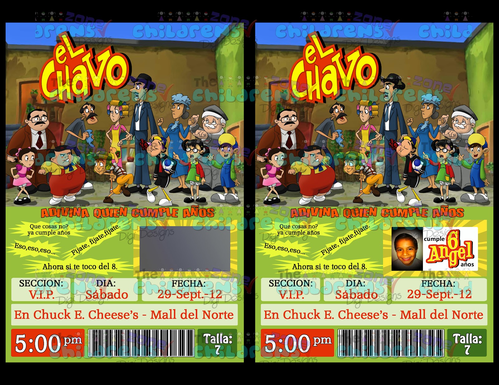 Tarjetas del chavo del 8 - Imagui