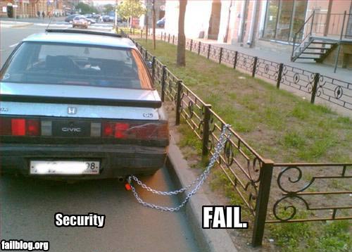 Dunia Dalam Gambar: Security Fail