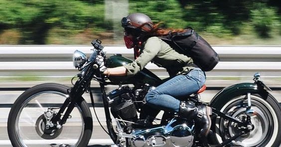 Mercenary Garage - Custom Bike, SciFi & Punk Engineering Blog: Chopper Girl