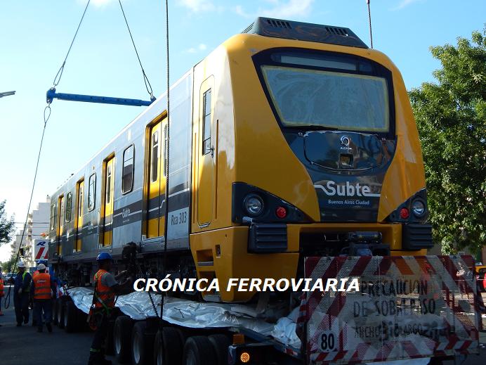 CRÓNICA FERROVIARIA: Línea "H" de Subte: Ya se encuentra la 4ta ...