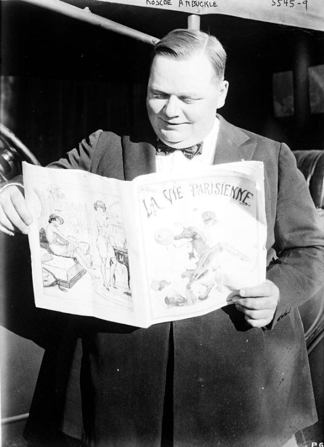 The King of Silent Film: 38 Vintage Photos of Roscoe "Fatty" Arbuckle ...