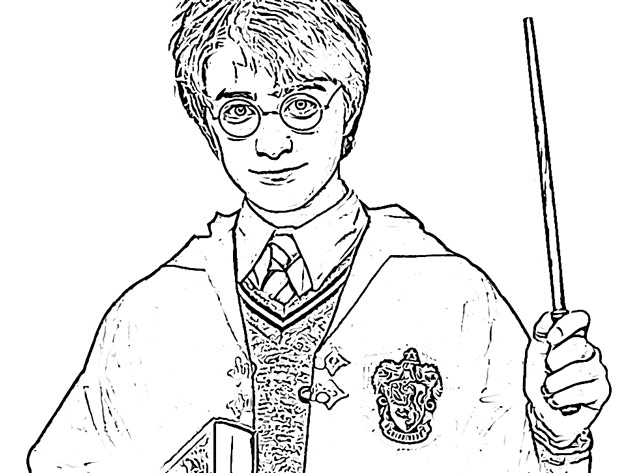 Harry Potter Quidditch Coloring Pages