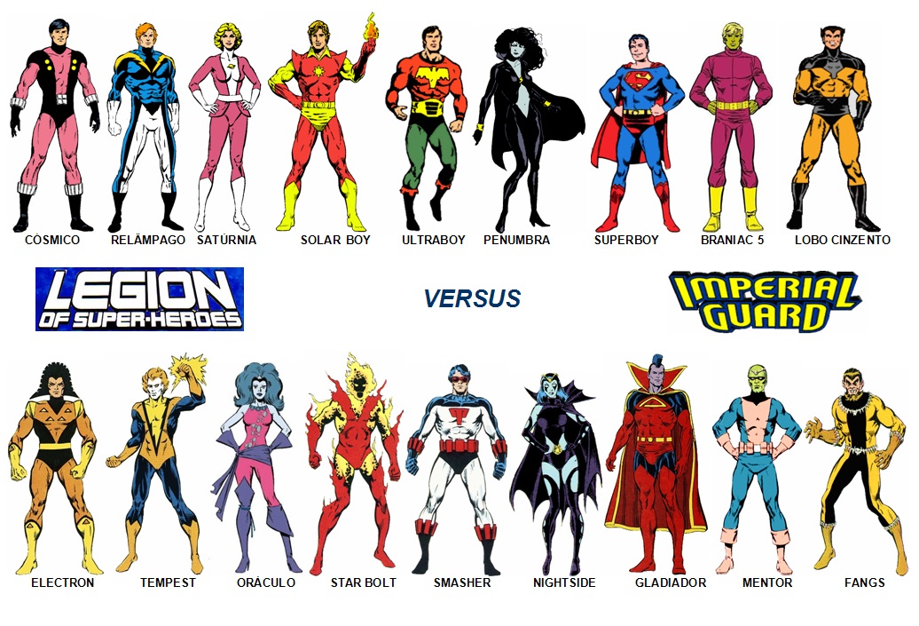 Universo HQ: LEGIÃO DOS SUPER-HERÓIS - DC COMICS