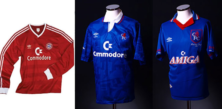 Best Of | Football Kits With Video Game Sponsors - Footy Headlines