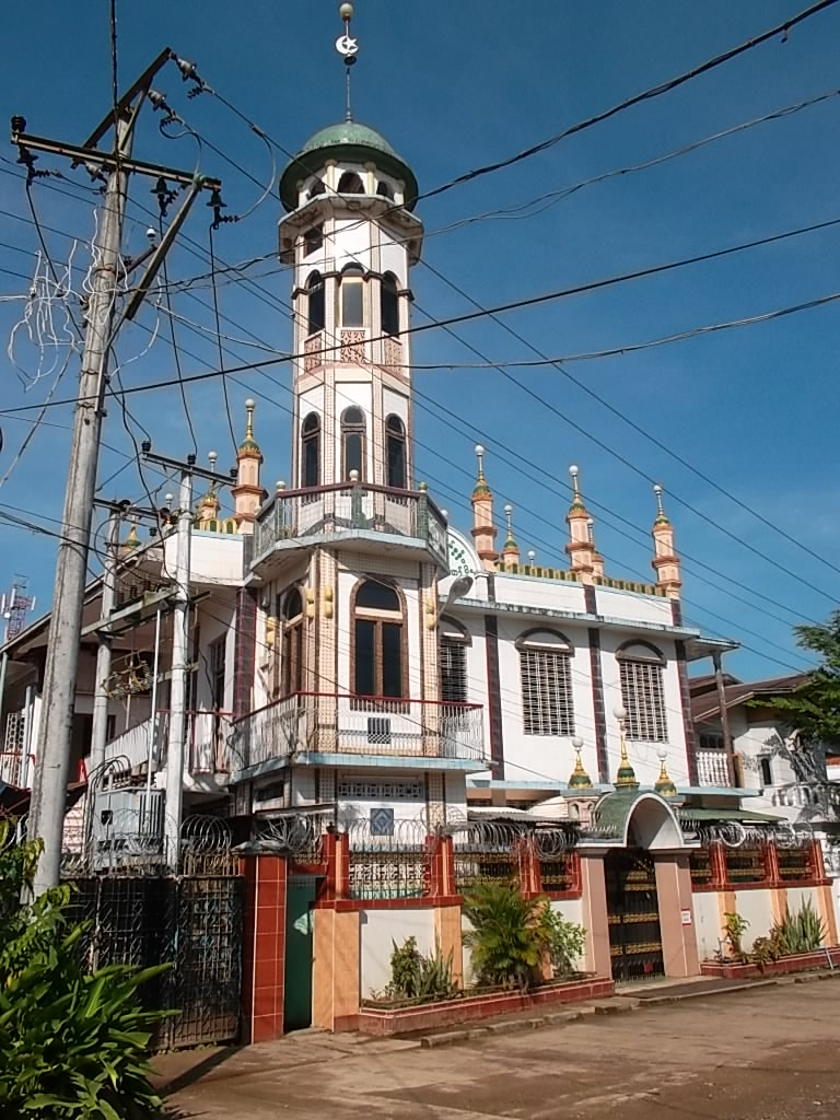 PAGODAS,CHURCHES,MOSQUES OF BURMA: A mosque at Yankin township, Rangoon ...