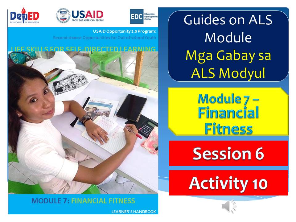 Alternative Learning System: Guides and Sample Answers on ALS #MyDev ...