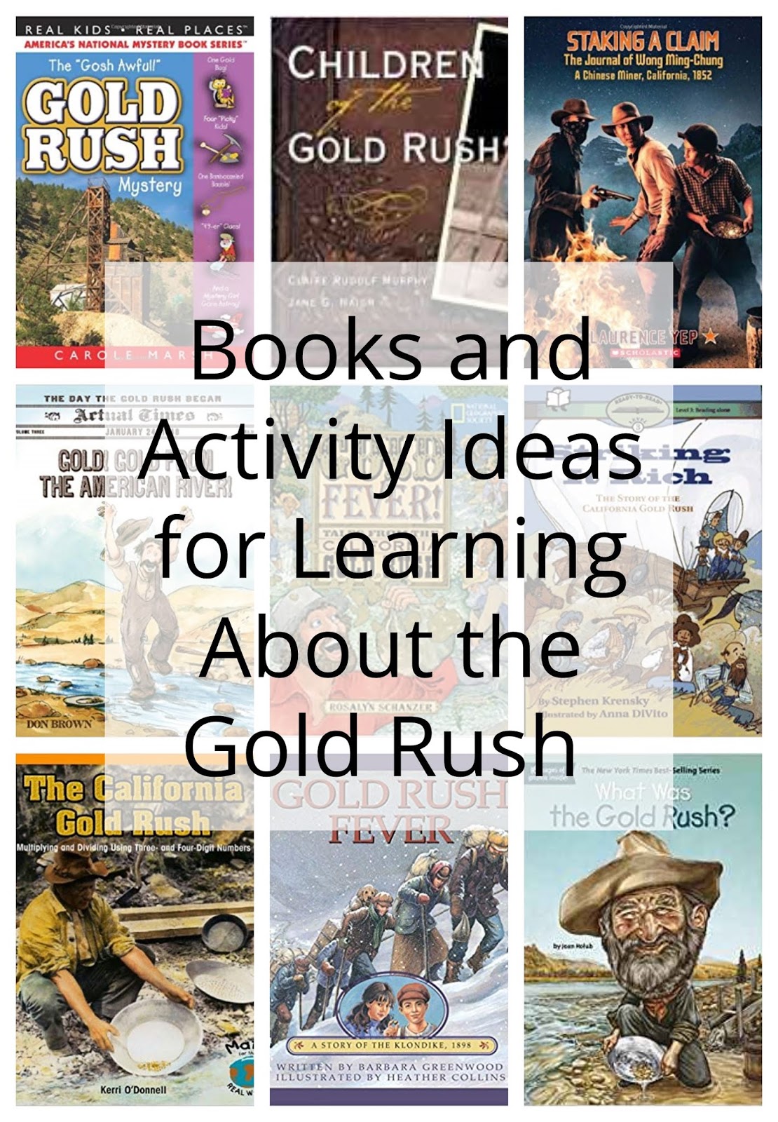 Learning About the Gold Rush: Panning for Gold