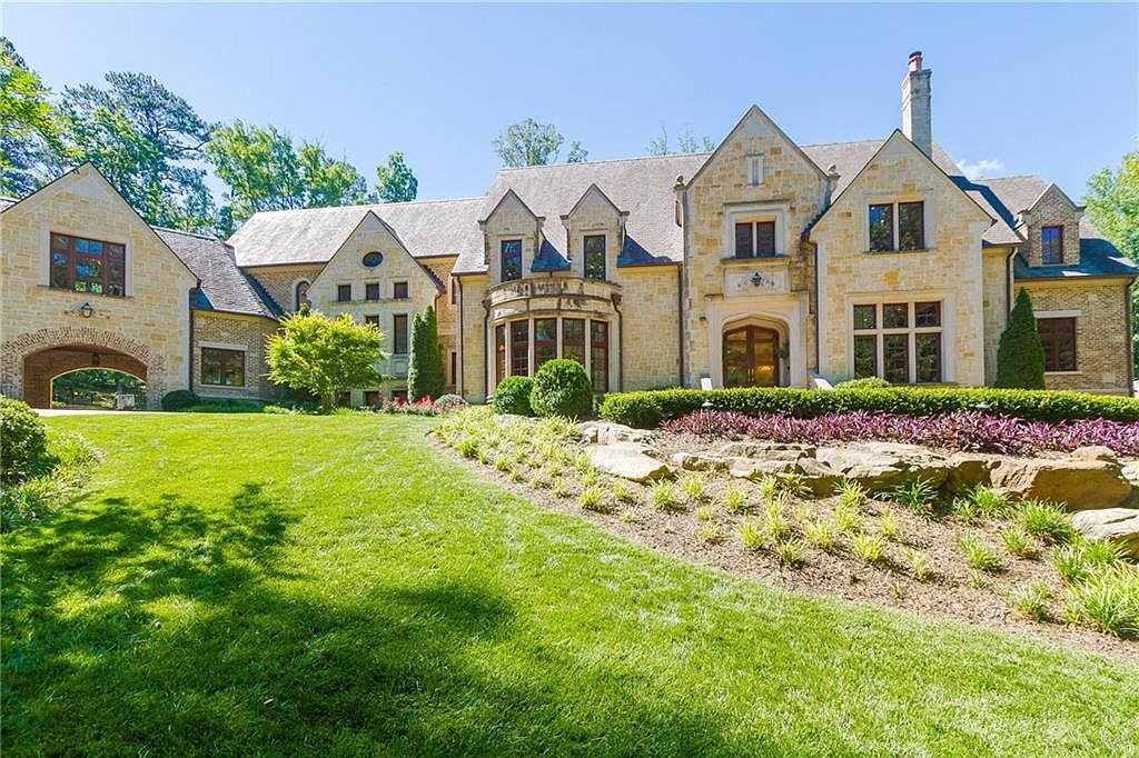 20,000 Square Foot Stone Mega Mansion In Atlanta, GA | THE AMERICAN MAN$ION