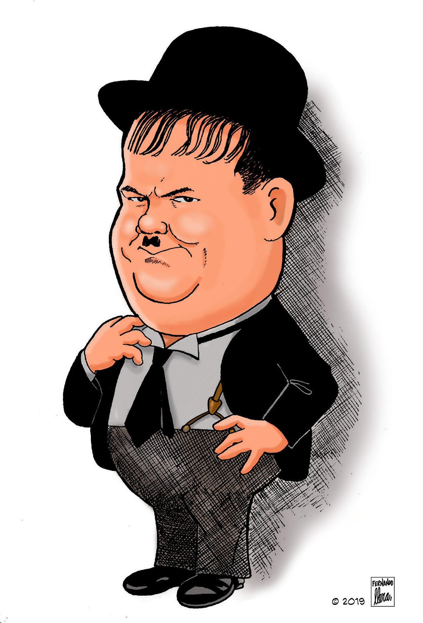 FERNANDO LLERA 'TOONS: OLIVER HARDY remembered on his birthday.