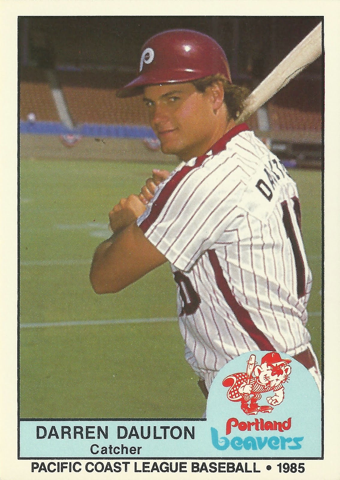 The Phillies Room: 1985 Game 9 - 1985 Fleer #250 Bo Diaz