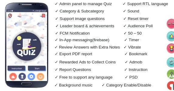 Quiz Android App Source Code Nulled Scripts Nullscript Collection Free