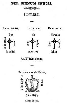 ¿QUE TAN CATOLICOS SOMOS?: ¿Qué es signarnos y santiguarnos?