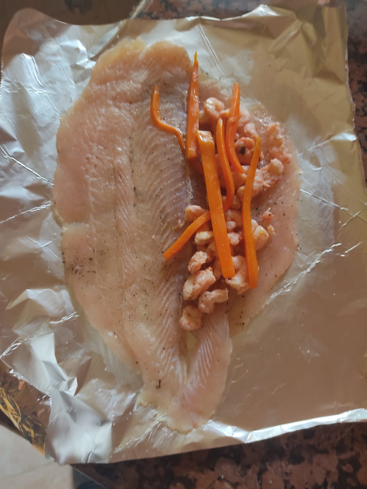 Huachinango en Salsa de Azafran