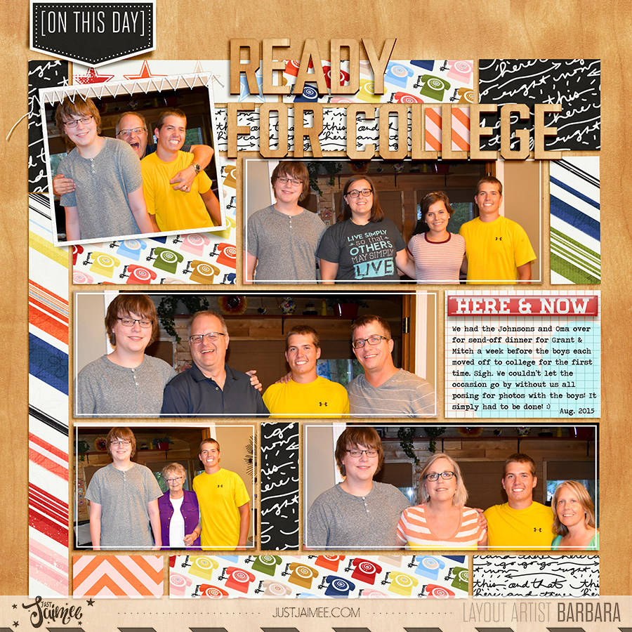 Barbara's Cre8ive Escape: Ready for College | and a FREEBIE template ...