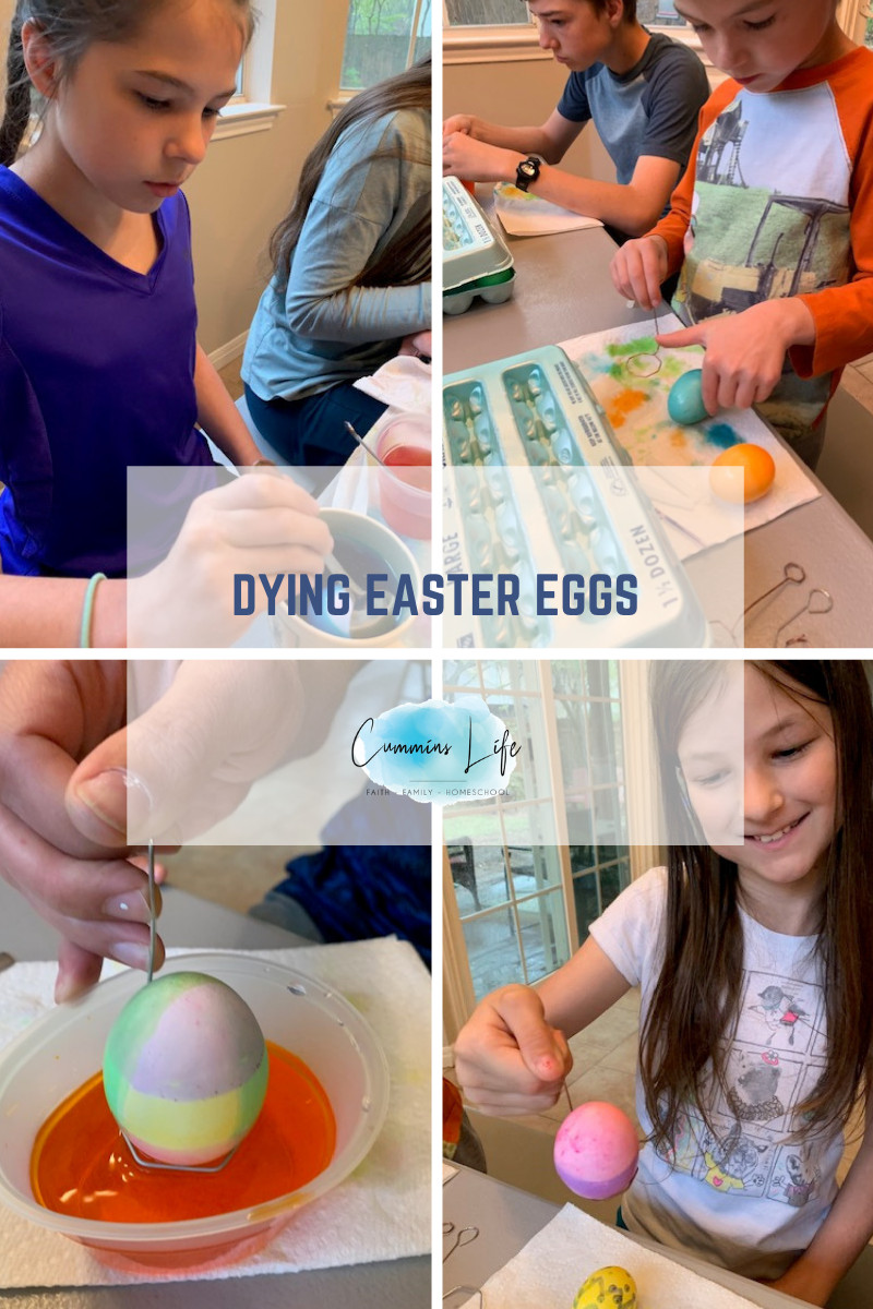 Cummins Life: Dying Easter Eggs