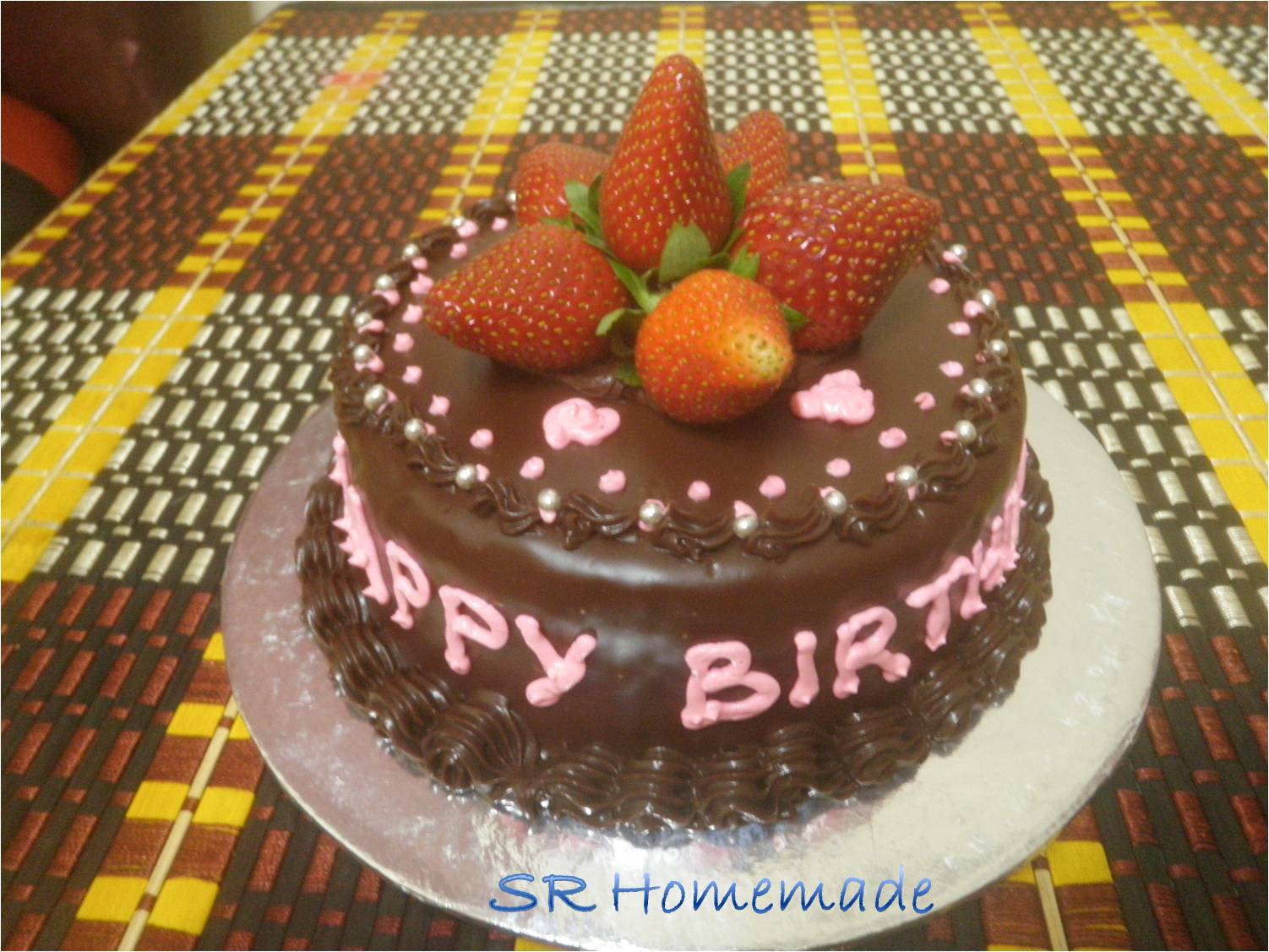 SR Homemade: Kek Birthday