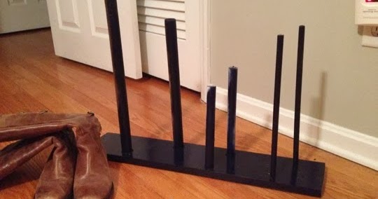 Two It Yourself: DIY Boot Rack in 15 Minutes