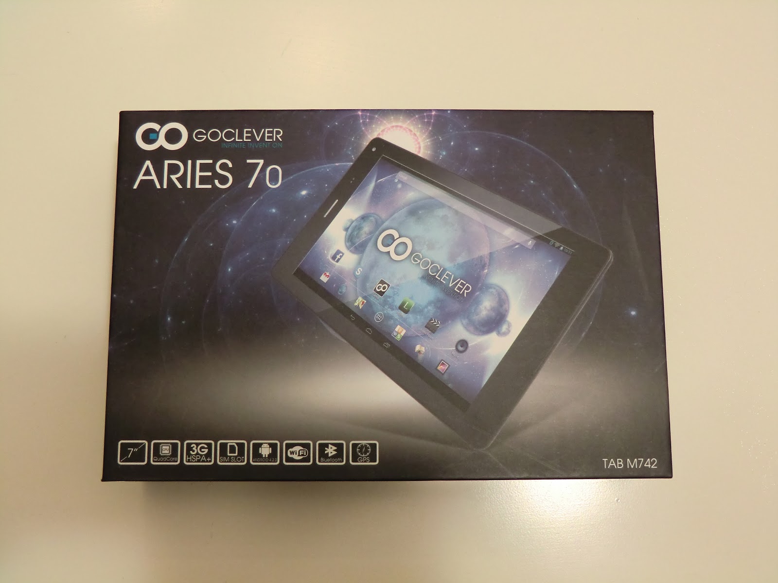 [REVIEW] Tablet GoClever Aries 70 (Quad-Core, IPS, 3G, 7")