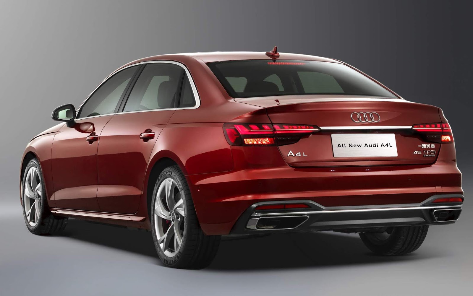 Novo Audi A4L 2020 chega à China com facelift - fotos