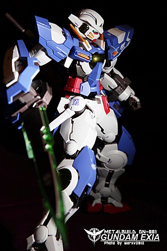 Metal Build 1/100 Gundam Exia & Repair III by warxv