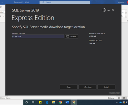 Installation : SQL and Microsoft Dynamics Navision 2016