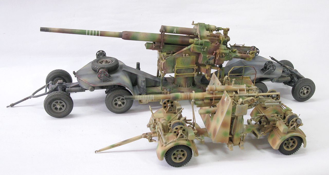 Panzerserra Bunker- Military Scale Models in 1/35 scale: 12.8 cm FlaK ...