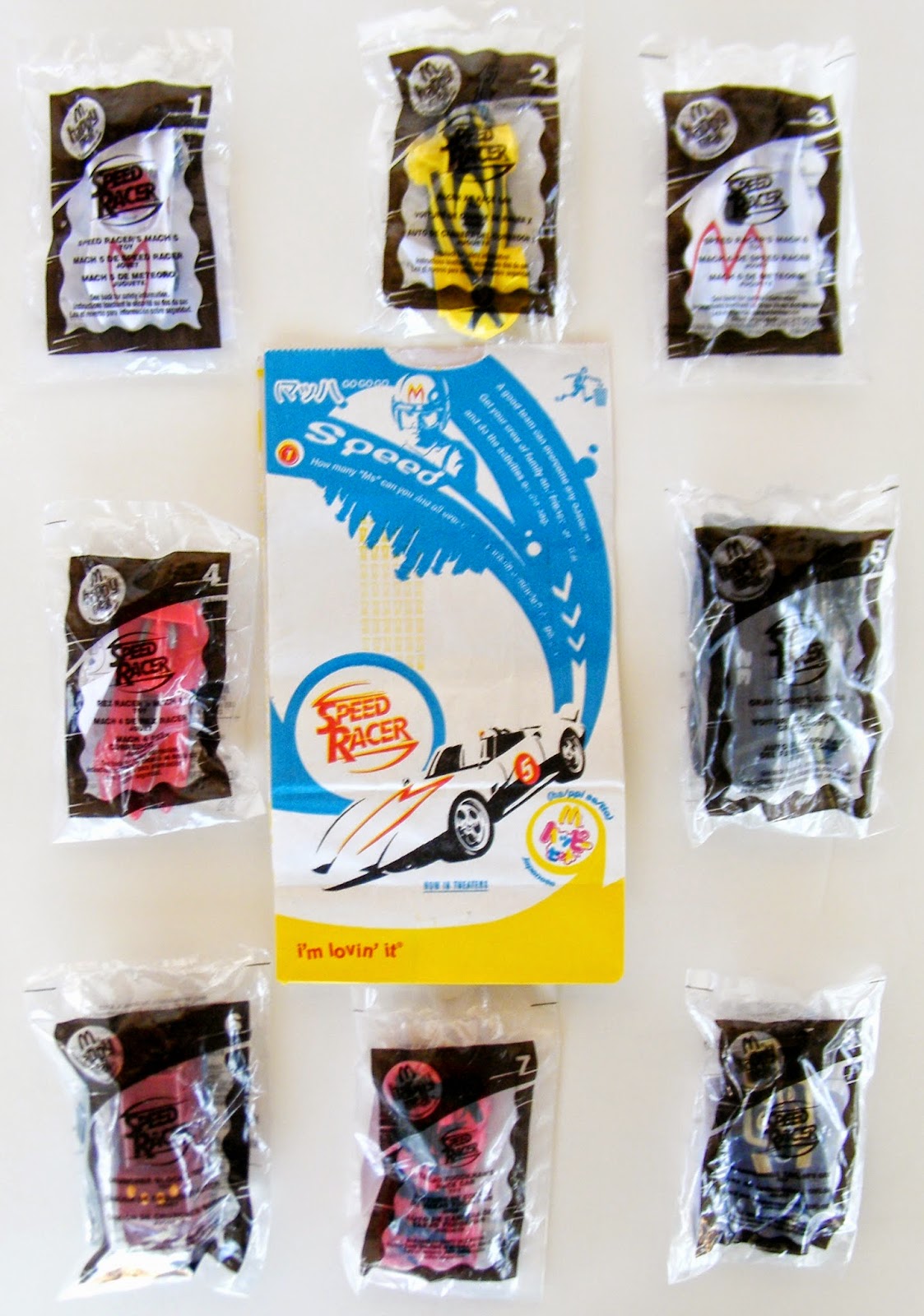 Toys and Stuff: McDonald's 2008 'Speed Racer' Movie Cars - No. 1 Speed ...