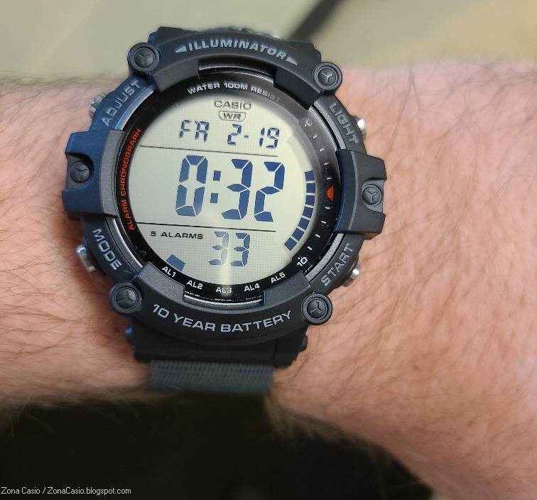 Zona Casio: Así de bonito se ve el Casio AE-1500 en vivo