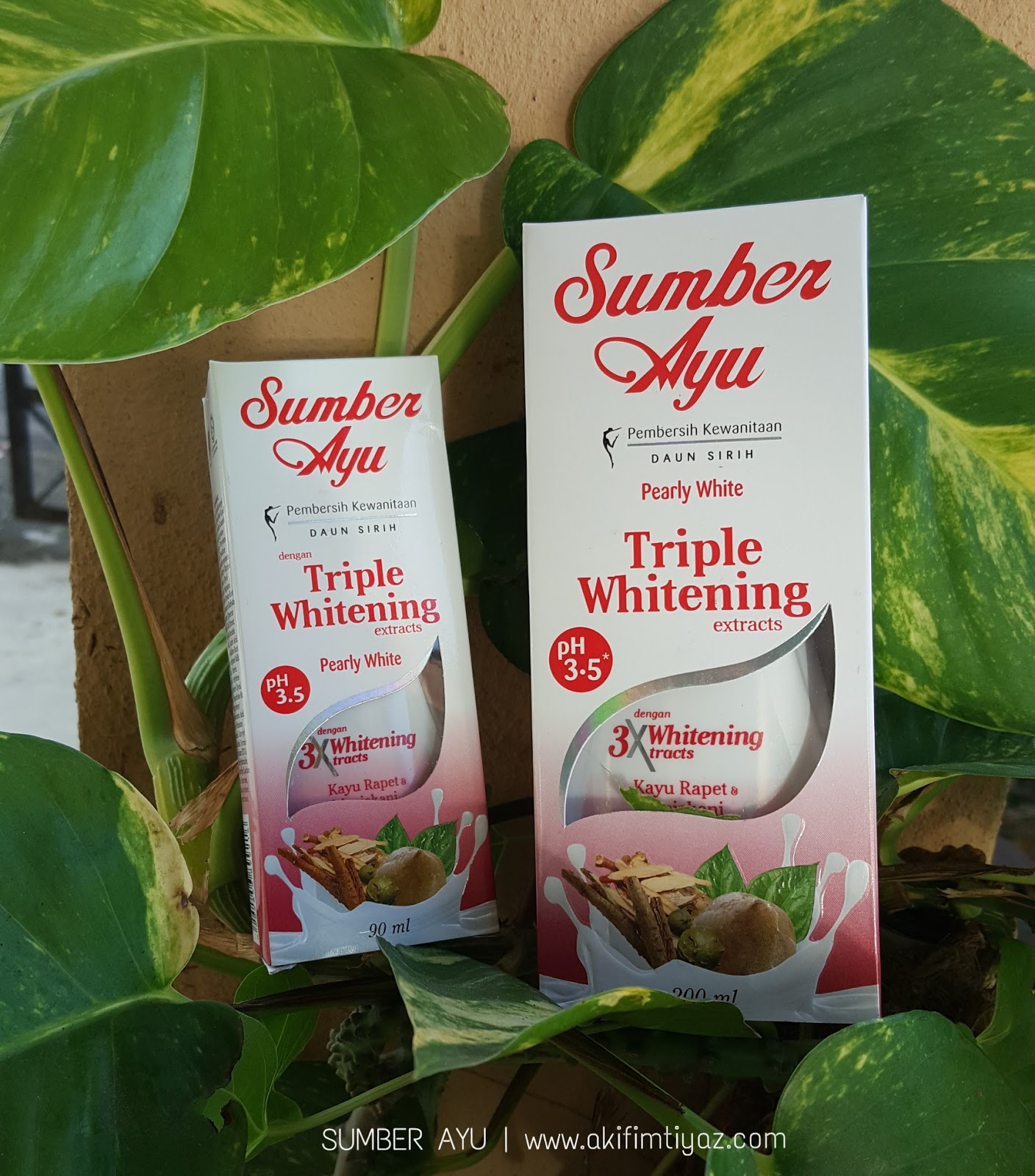 Pembersih Kewanitaan Daun Sirih Sumber Ayu Dengan Triple Whitening Extracts