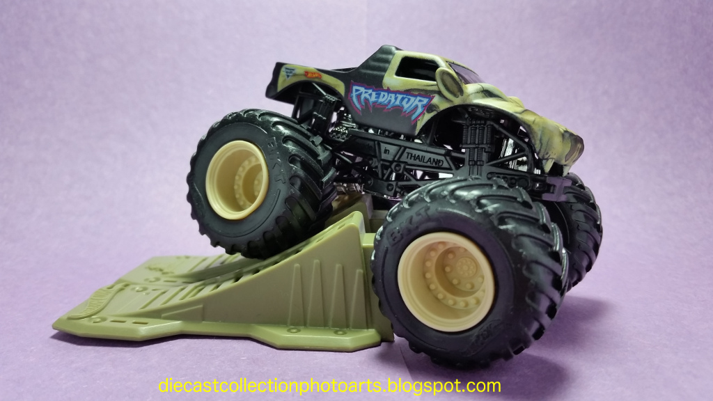 Monster Jam Predator Bone Busters Collection by Hot Wheels