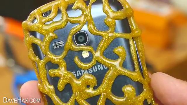 Membuat Sendiri Casing Hp dari Lem Tembak - Cara Membuat Sendiri