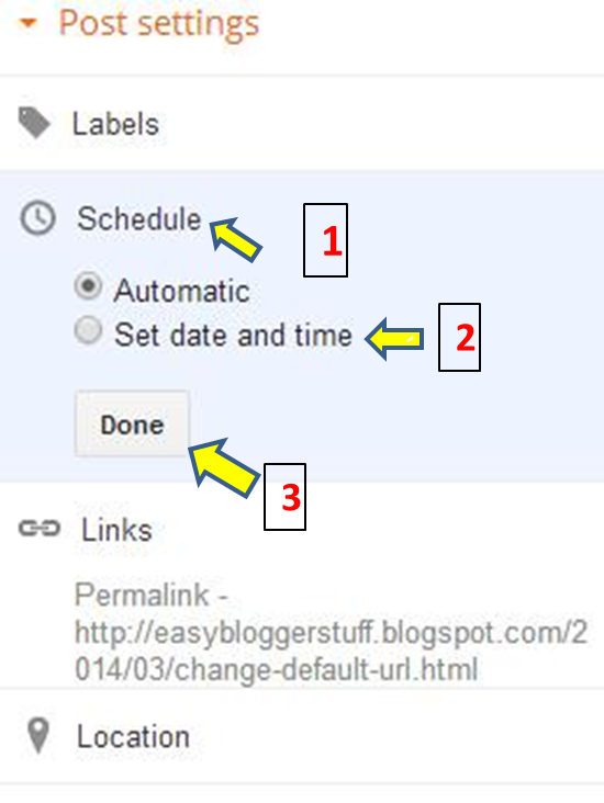 How to customize Blog post URL for better SEO | Easy Blogger Stuff