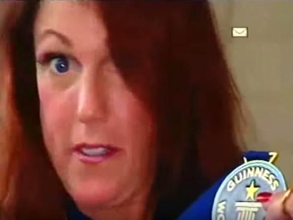 This Woman Has Set Records Smashing Things With Her Breasts | USA's ...