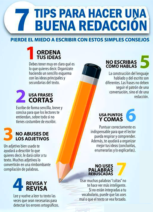Un LAE en acción: 7 tips para hacer una buena redacción