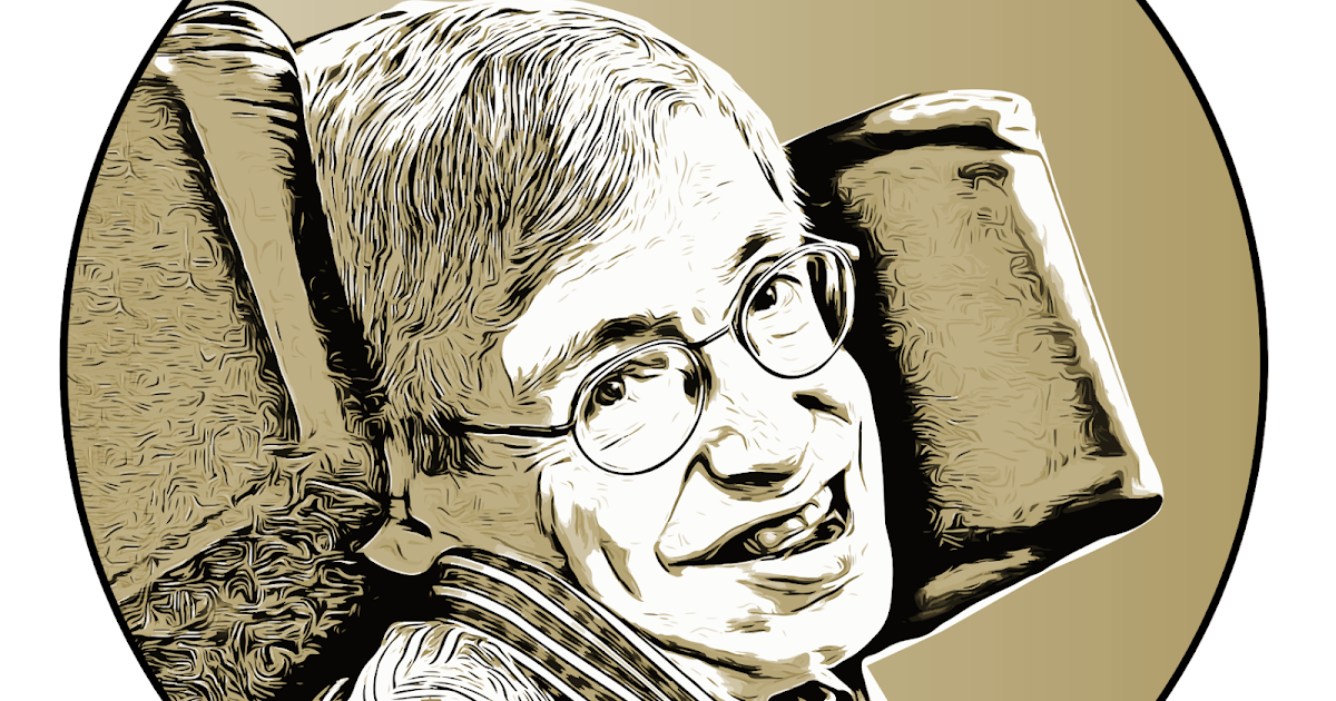 Sketch of the Day: Stephen Hawking 1942 - 2018