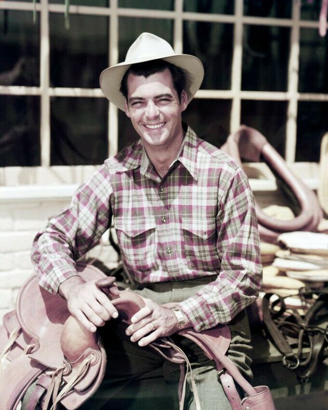Fabulous Photos of Rory Calhoun in the 1940s and ’50s ~ Vintage Everyday