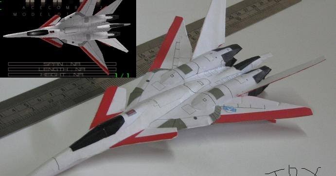 Ace Combat Model - Drawings: XFA-27