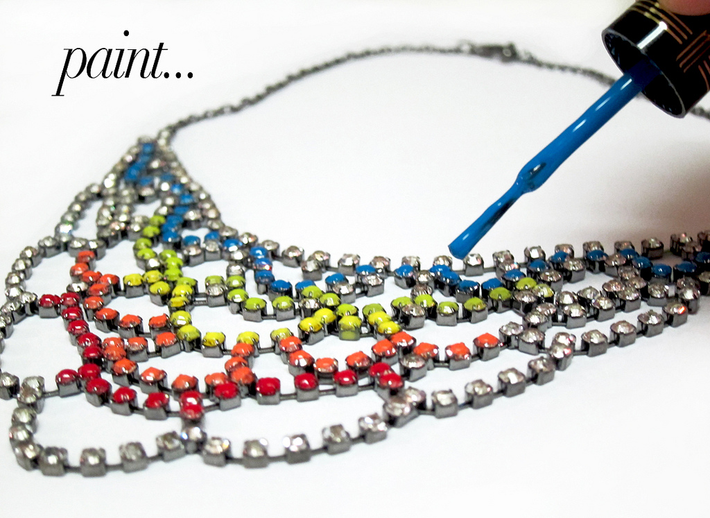 Blog da Naíra: DIY - Maxi Colar Colorido