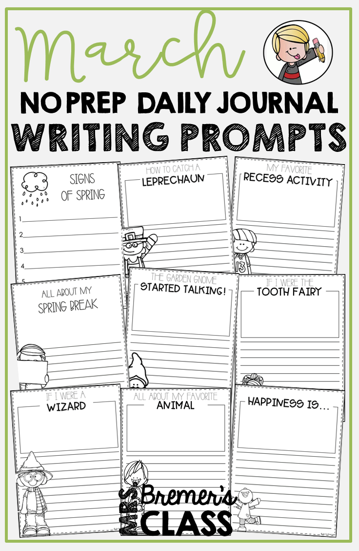 Journal Writing Prompts
