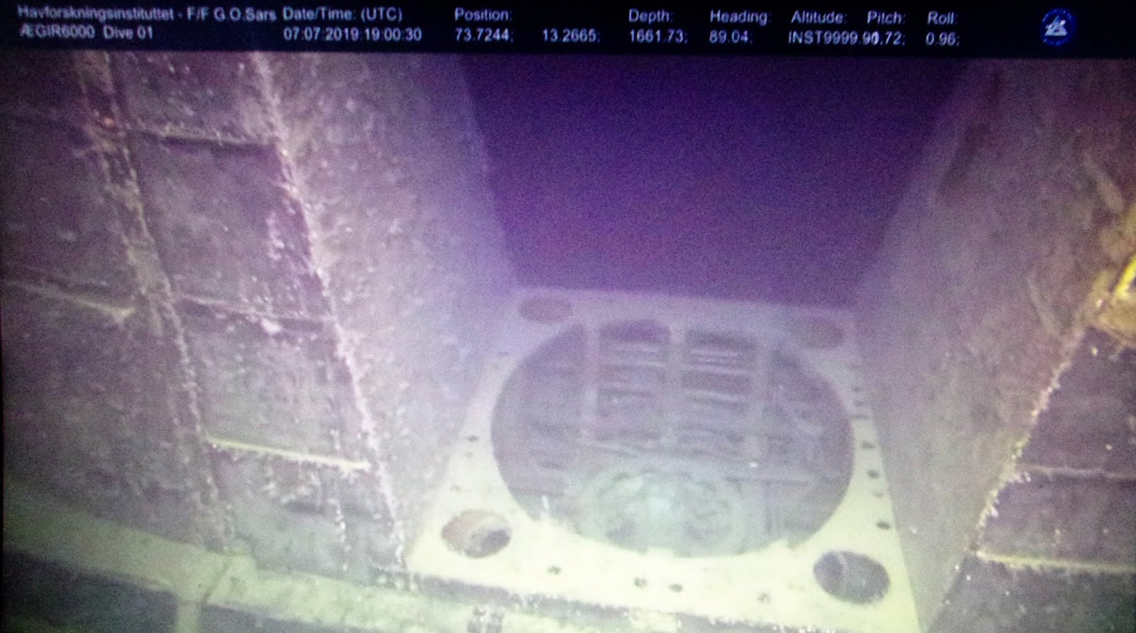 .: Polarne eko-zagrożenie?: Wrak K-278 „Komsomolec”