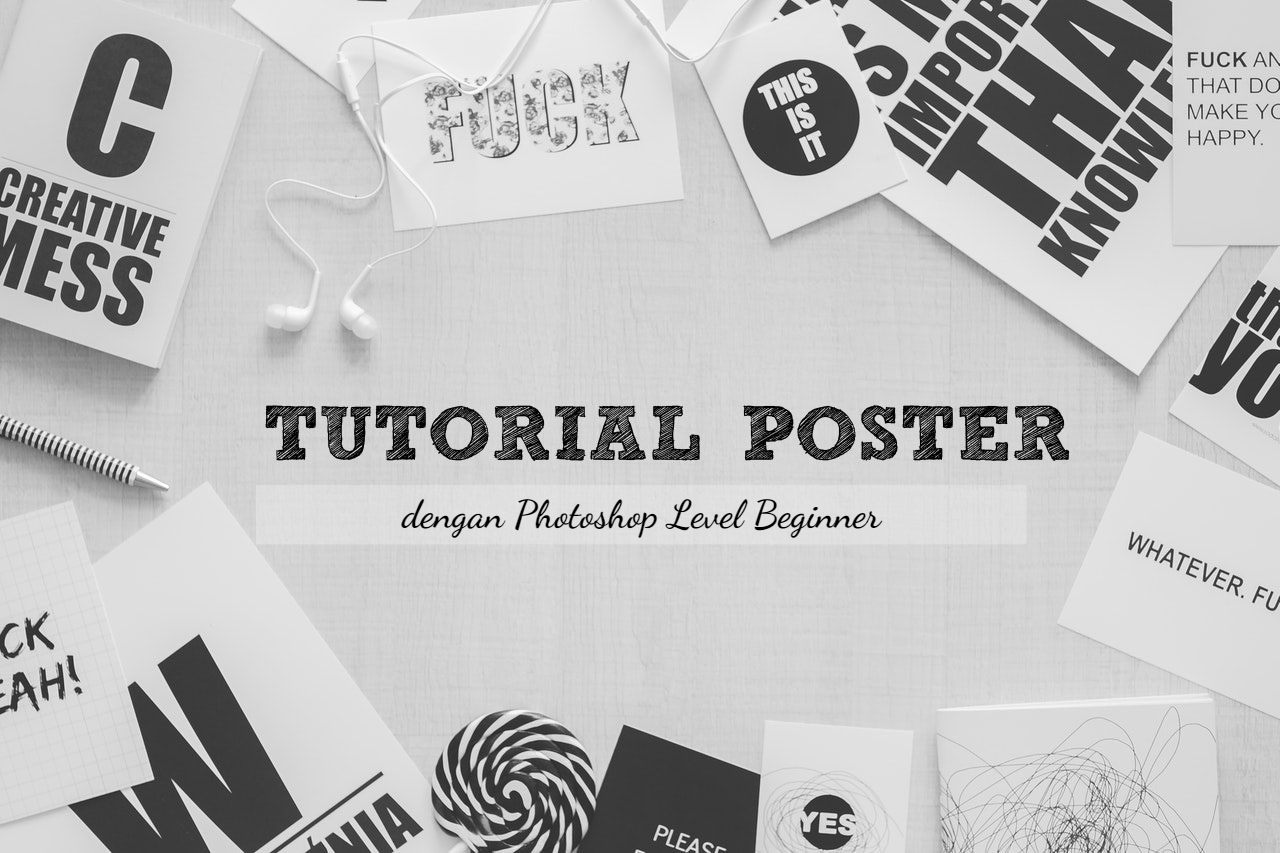Republished: 15 Tutorial Poster dengan Photoshop Level Beginner Hingga ...