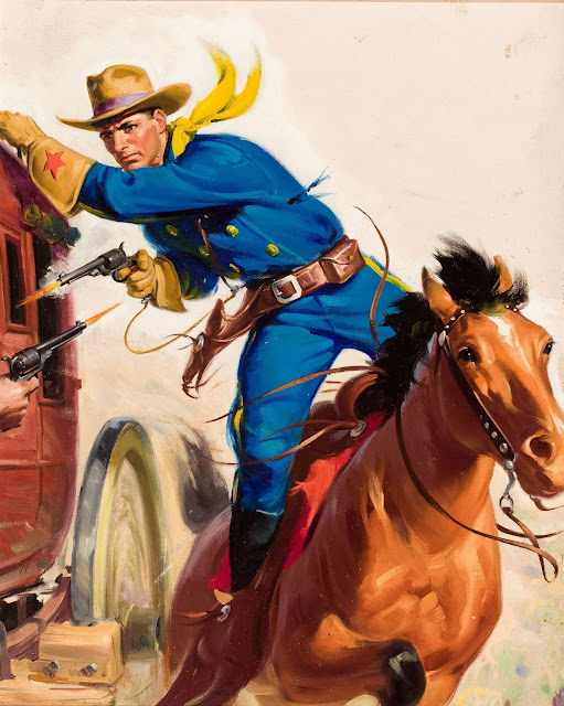 Old West Pulp Artists and Illustrations 40-Trading Cards Set - Western ...