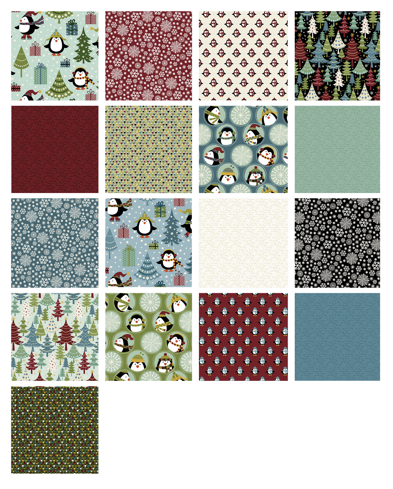 Sew in Love {with Fabric}: Christmas in July: Jolly Penguin & Friends