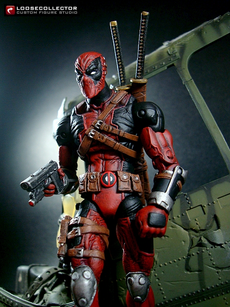 Loosecollector Custom Figures Archive: Deadpool : Olivetti style
