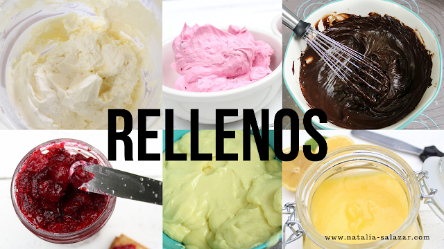 7 Rellenos Estables para TORTAS cubiertas con FONDANT| Natalia Salazar