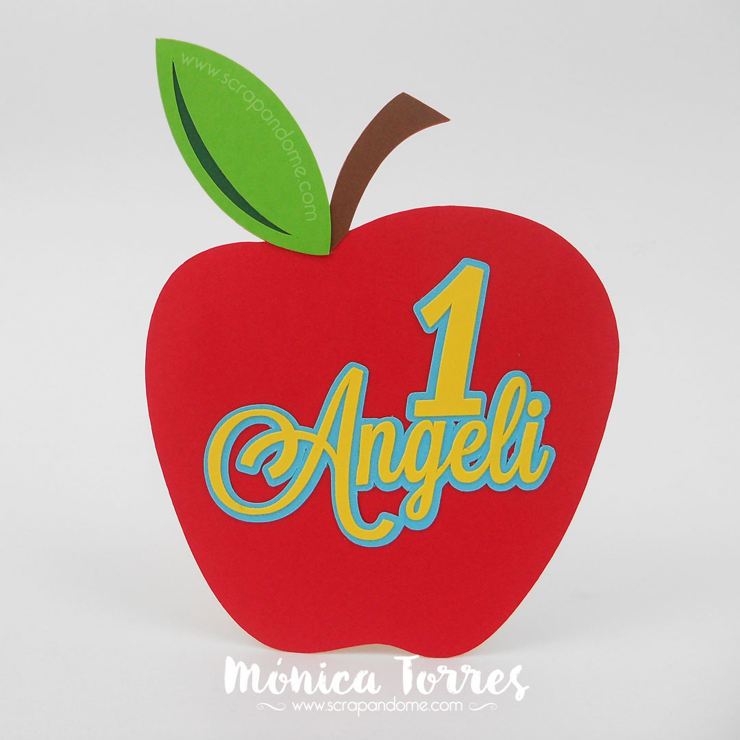 Scrapandome Con Los Recuerdos: Las Manzanas de Angelí