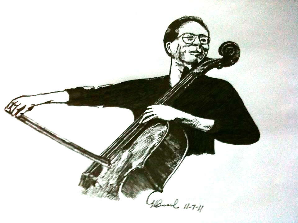 Sketch Monster: Yo-Yo Ma