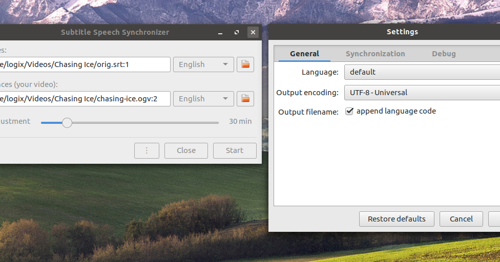 SubSync: Auto Subtitle Synchronization Tool Based On Audio Track ... SubSync: Auto Subtitle Synchronization Tool Based On Audio Track ...